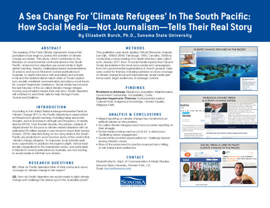 COMS Professor Shares Her Climate Change Research at a Prestigious ...